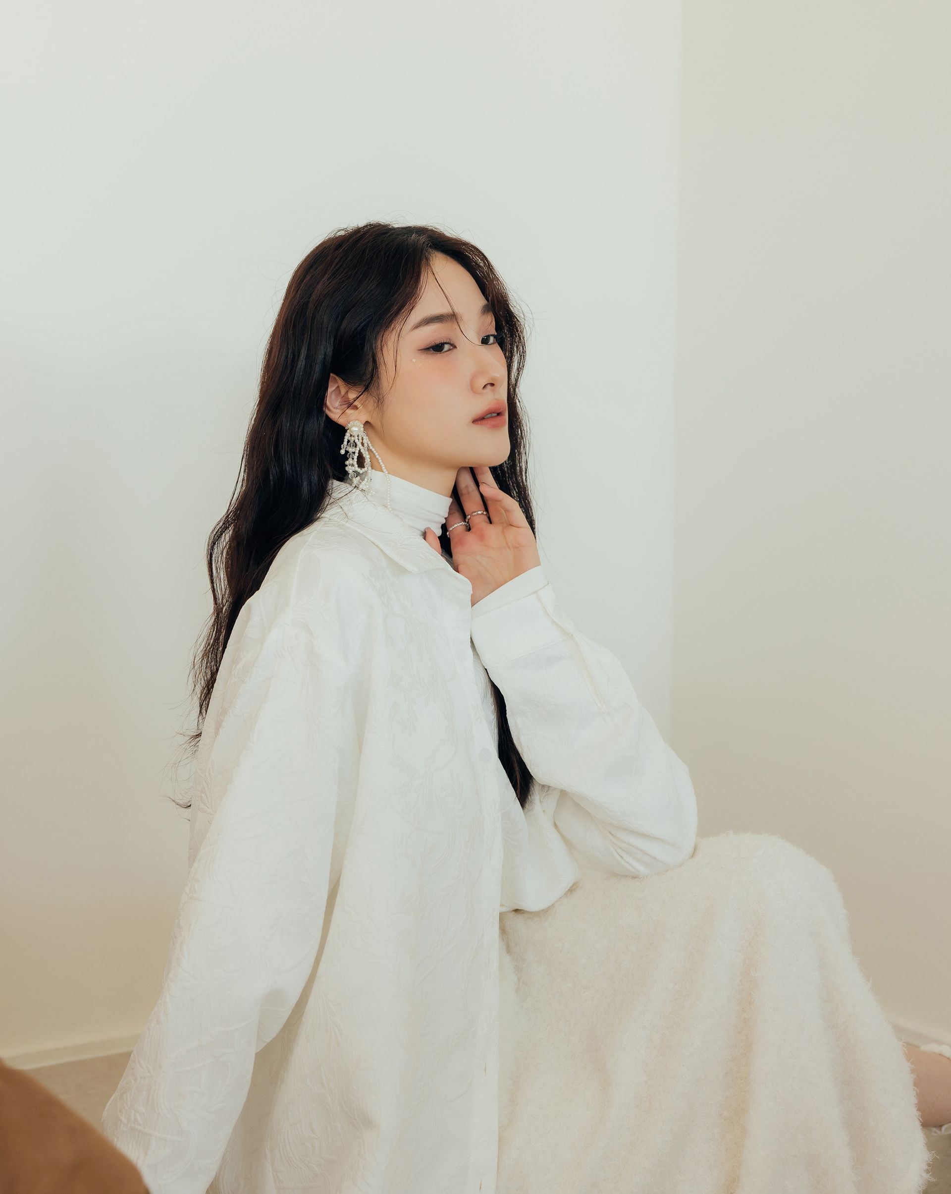 KR仙女垂墜氣質串珠耳環 ｜ MEIER.Q 打造簡約永恆感