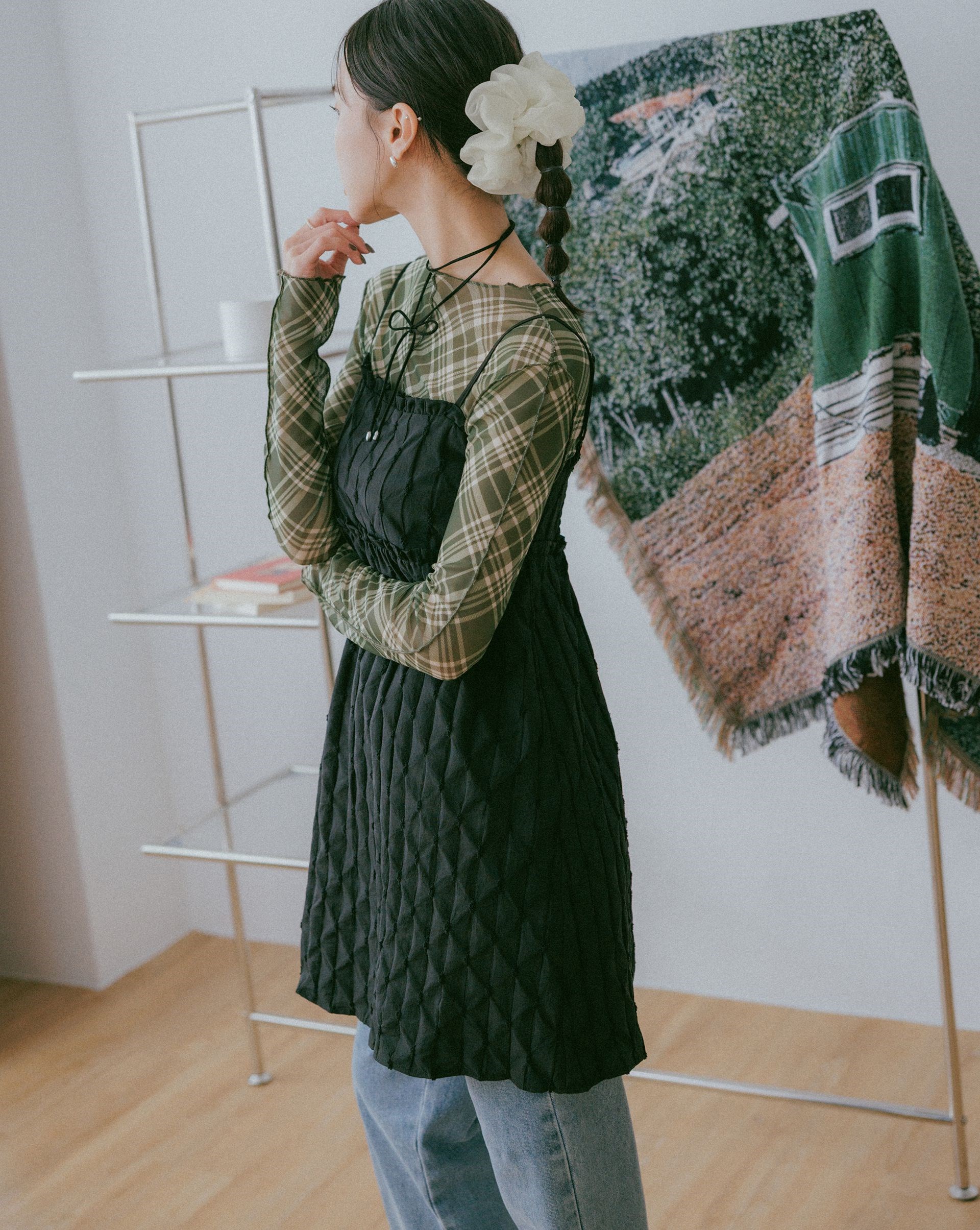 KR慵懶蓬鬆紗層髮圈 ｜ MEIER.Q 打造簡約永恆感