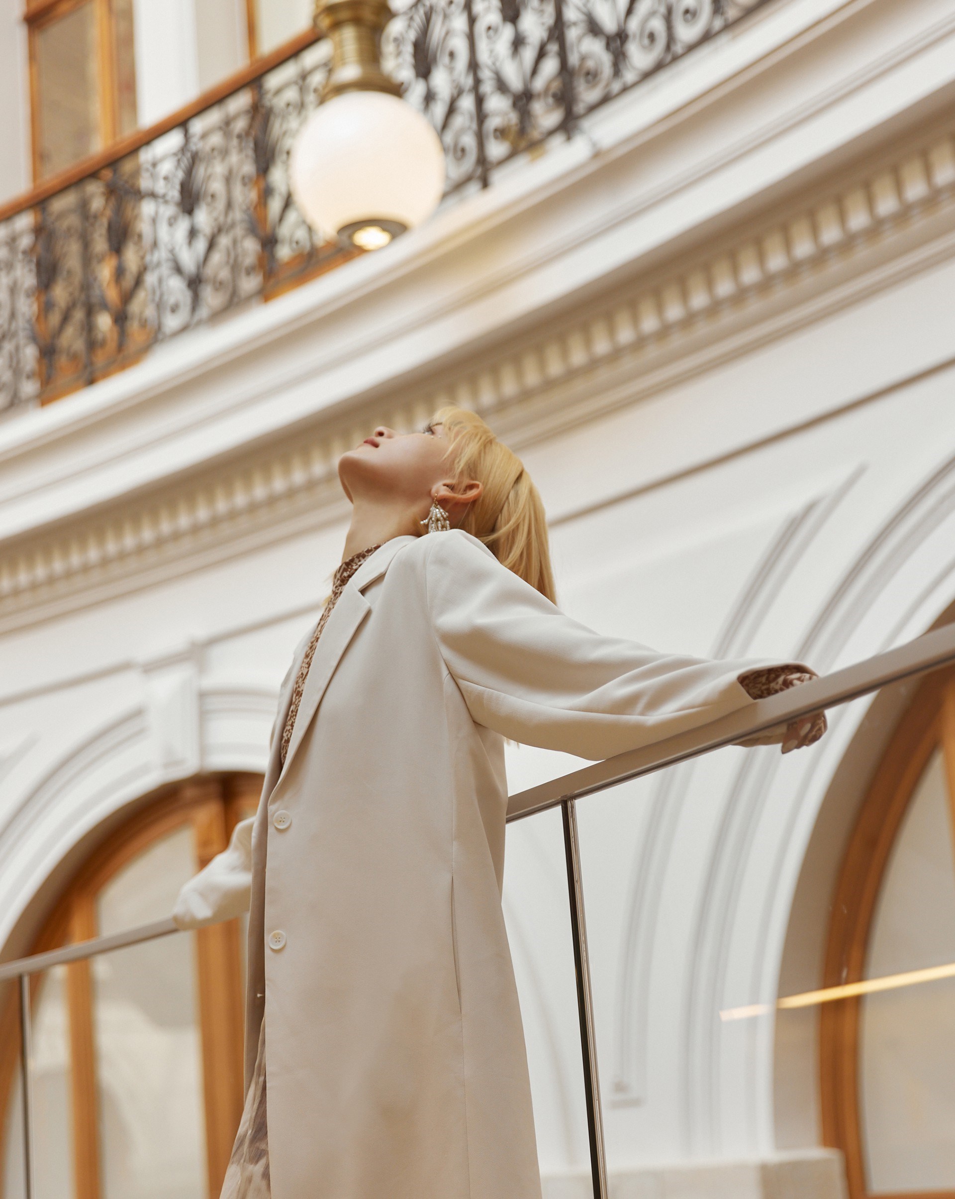 pingping-修身翻領西裝大衣 ｜ MEIER.Q 打造簡約永恆感