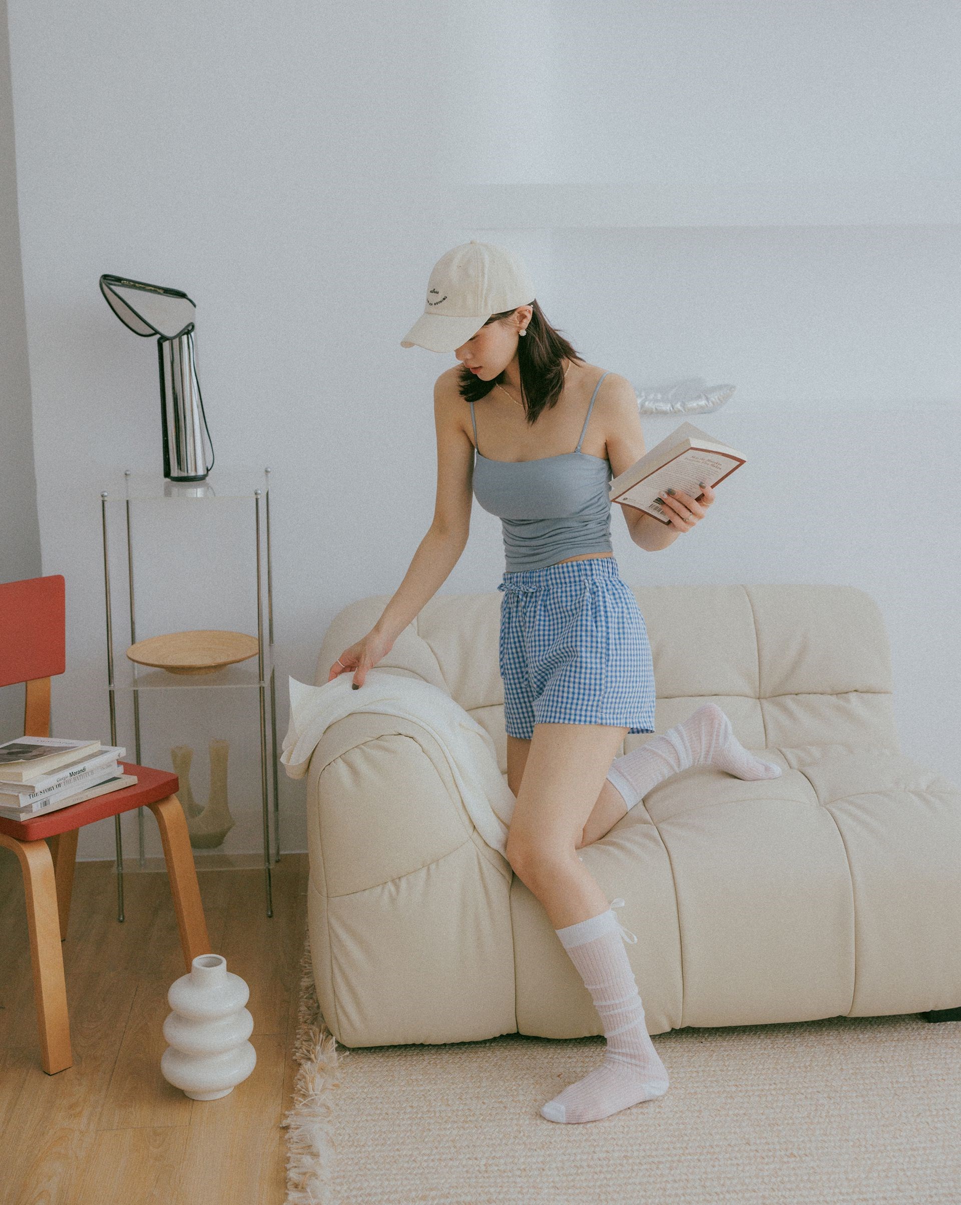 KR蝴蝶結透肌泡泡襪 ｜ MEIER.Q 打造簡約永恆感