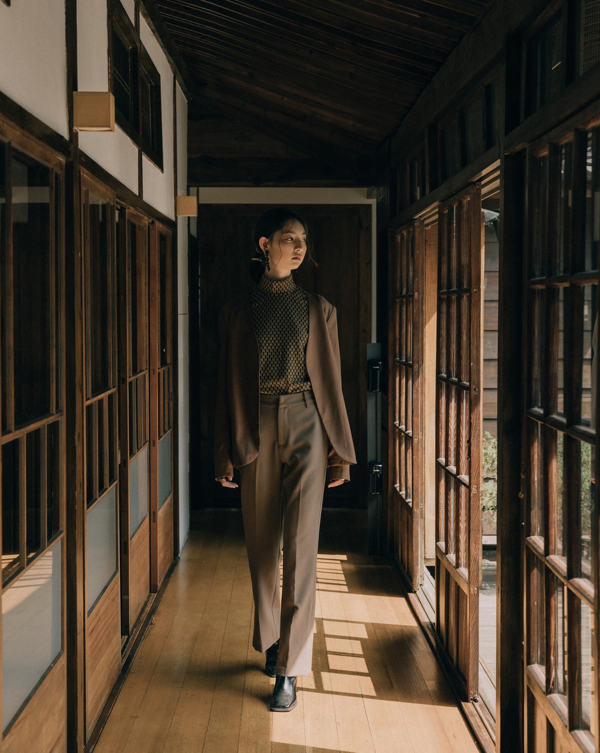 pingping-極簡無領西裝外套 ｜ MEIER.Q 打造簡約永恆感