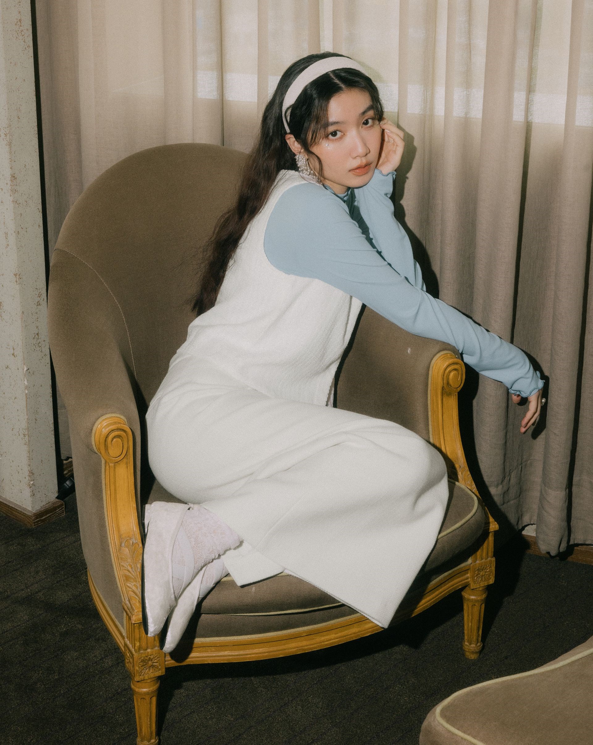 小香織紋開襟背心 ｜ MEIER.Q 打造簡約永恆感