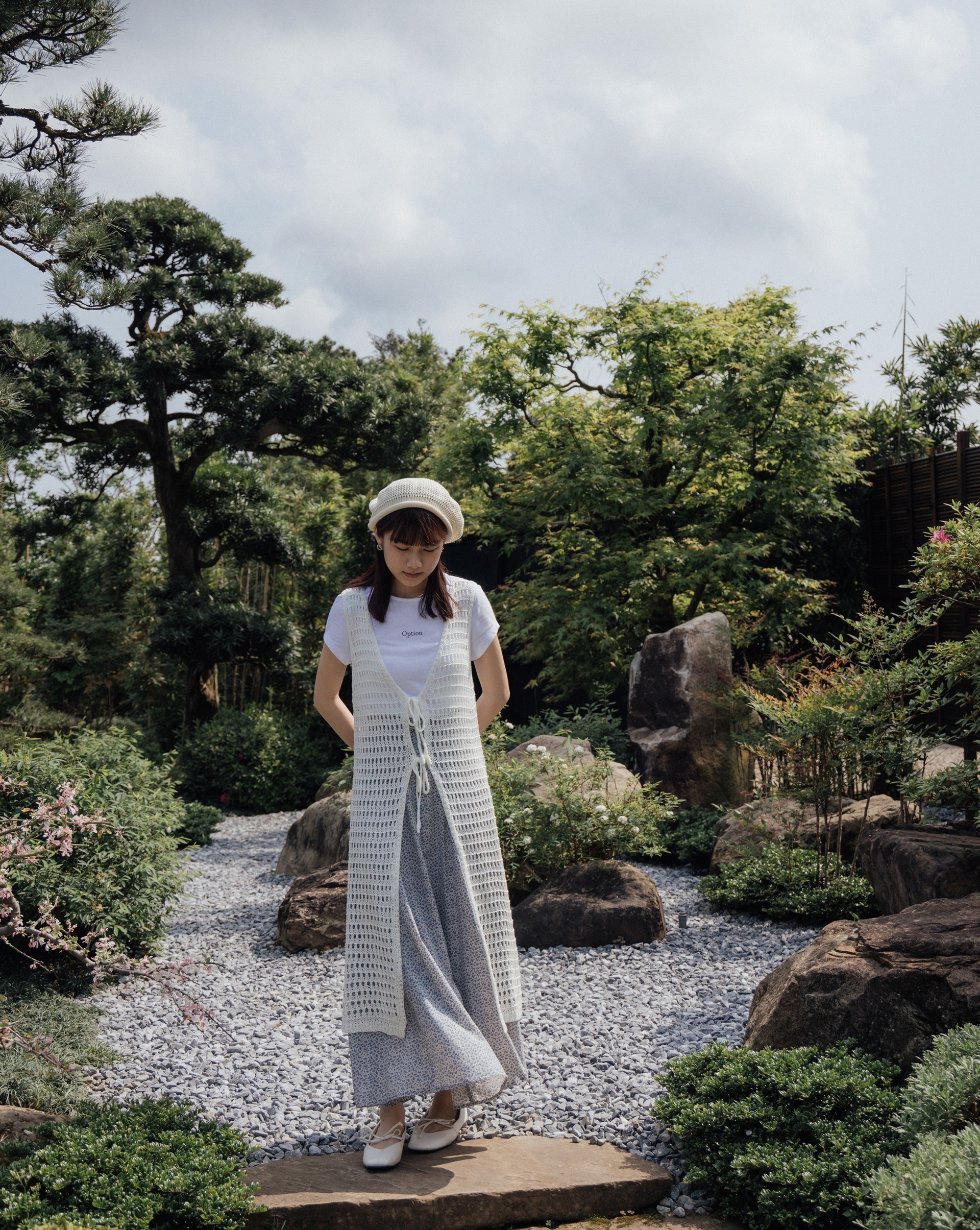 PROJECT.M 印花圓領合身上衣 ｜ MEIER.Q 打造簡約永恆感